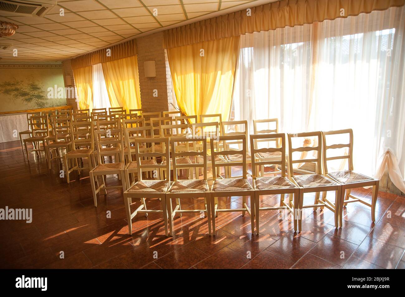 Conference style seating hi-res stock photography and images - Alamy