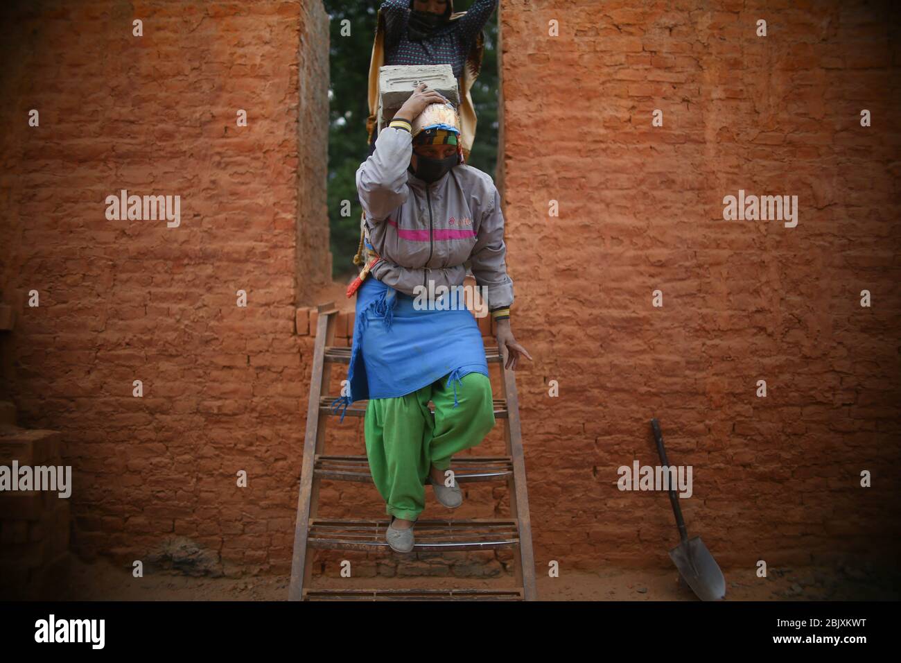 Brick factory nepal hi-res stock photography and images - Alamy