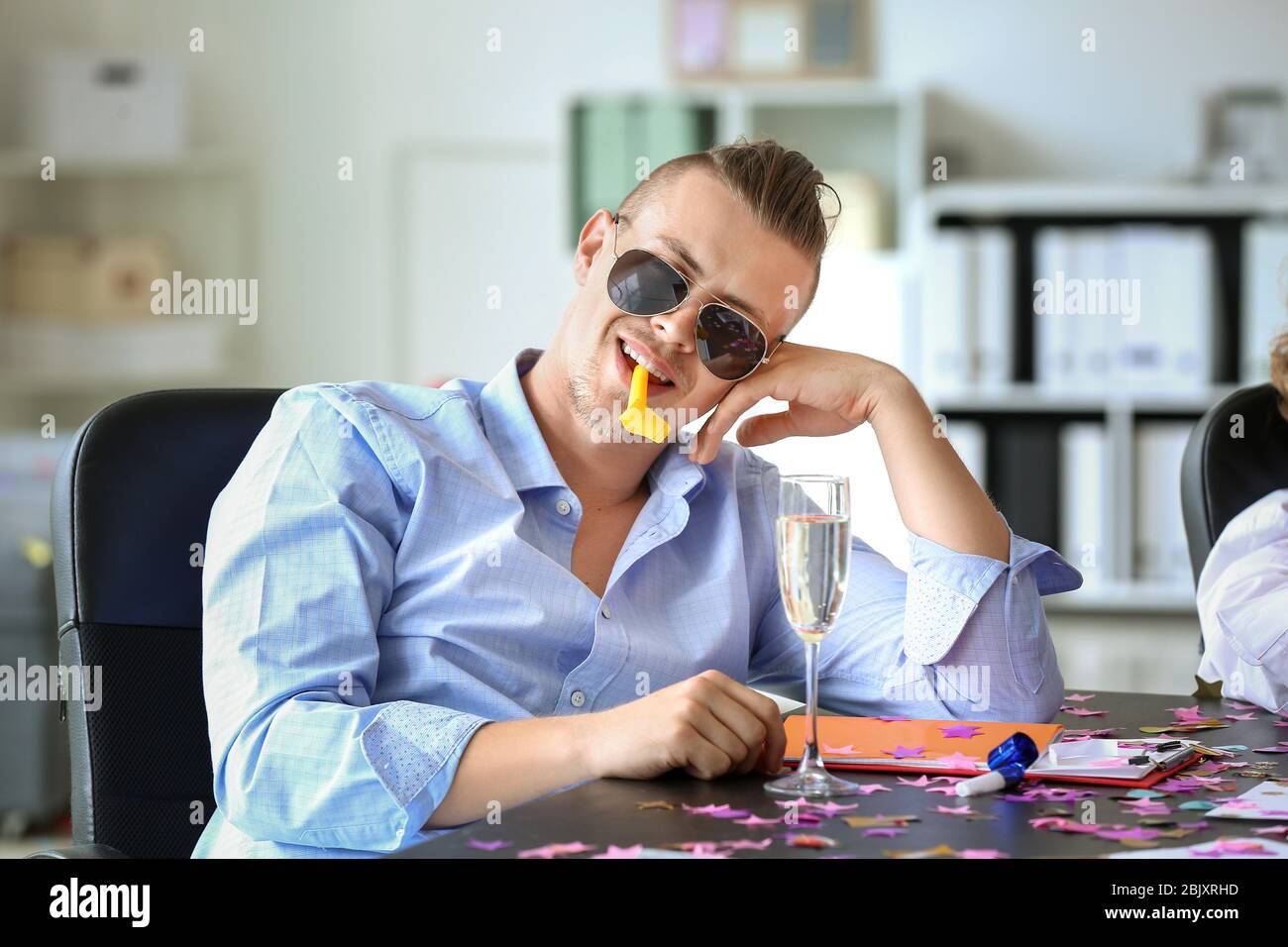 Company after party hi-res stock photography and images - Alamy
