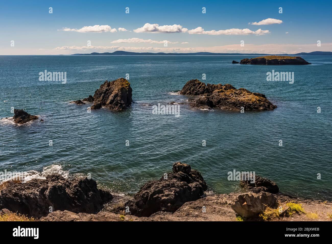 View from Rosario Head in Deception Pass State Park, Fidalgo Island ...