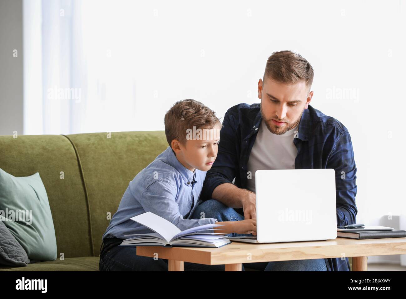 Lessons father hi-res stock photography and images - Alamy
