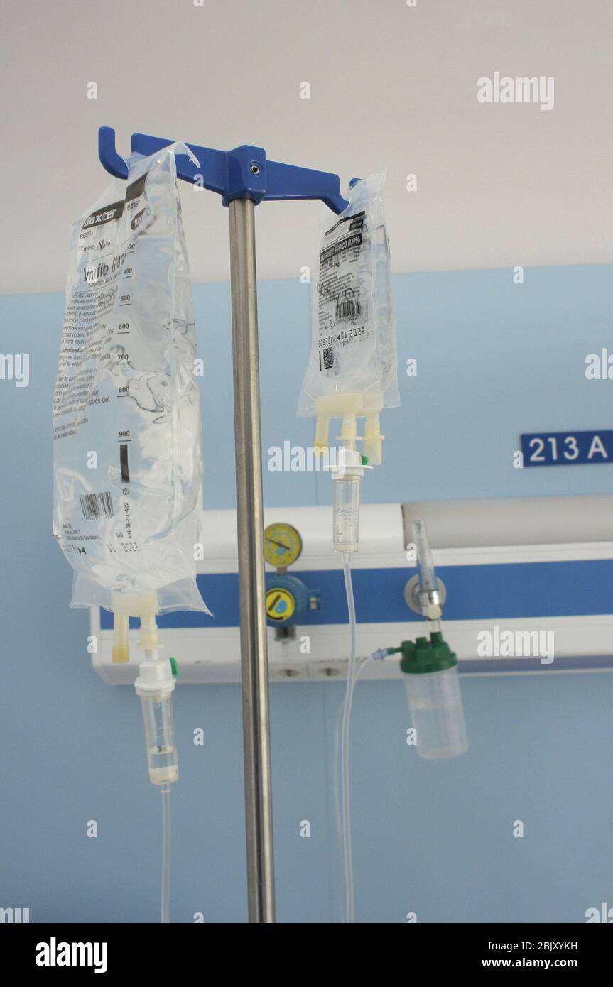 drug basins, intravenous medications Stock Photo - Alamy