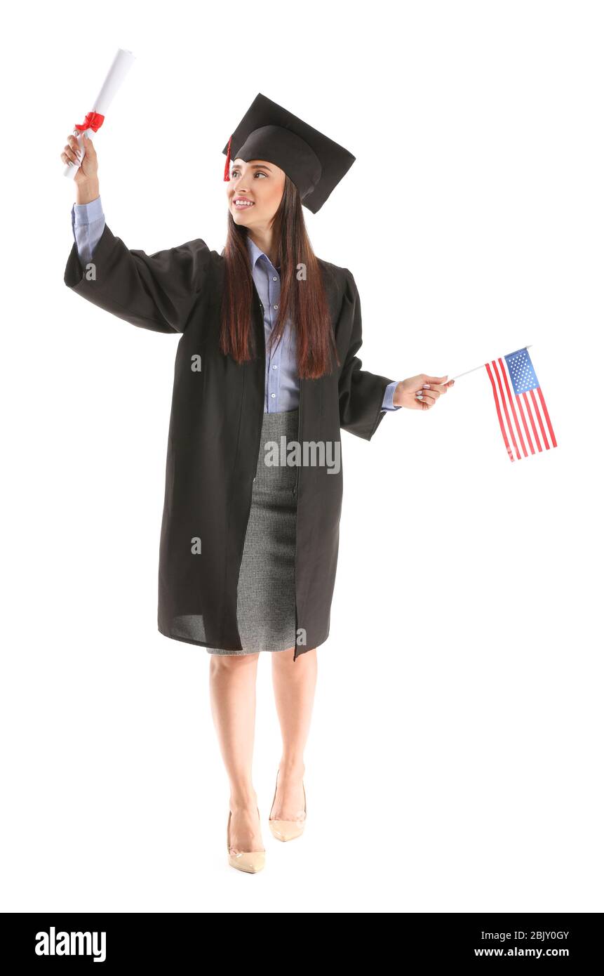 Usa student diploma Cut Out Stock Images & Pictures - Alamy