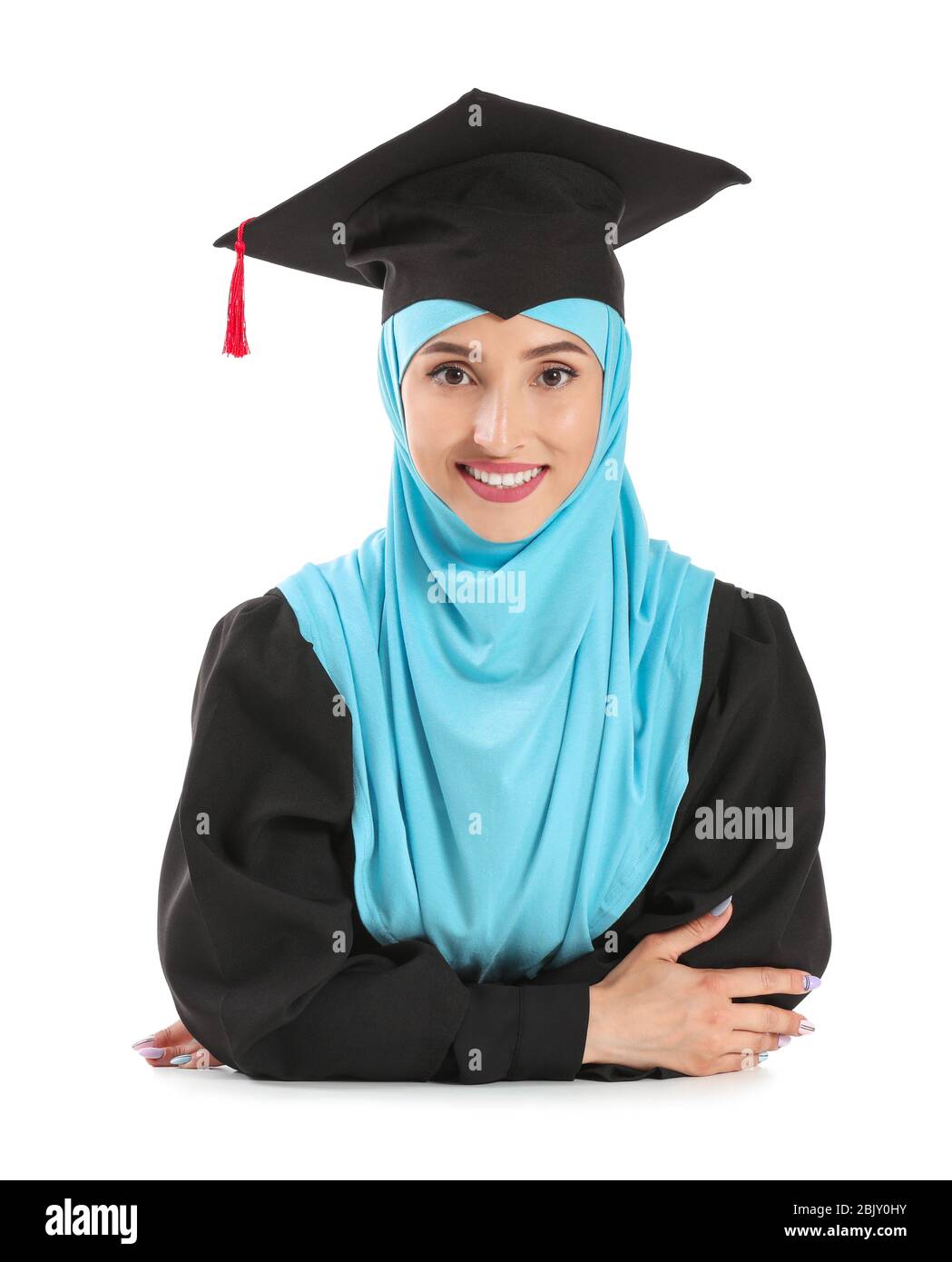 Muslim graduate Cut Out Stock Images & Pictures - Alamy