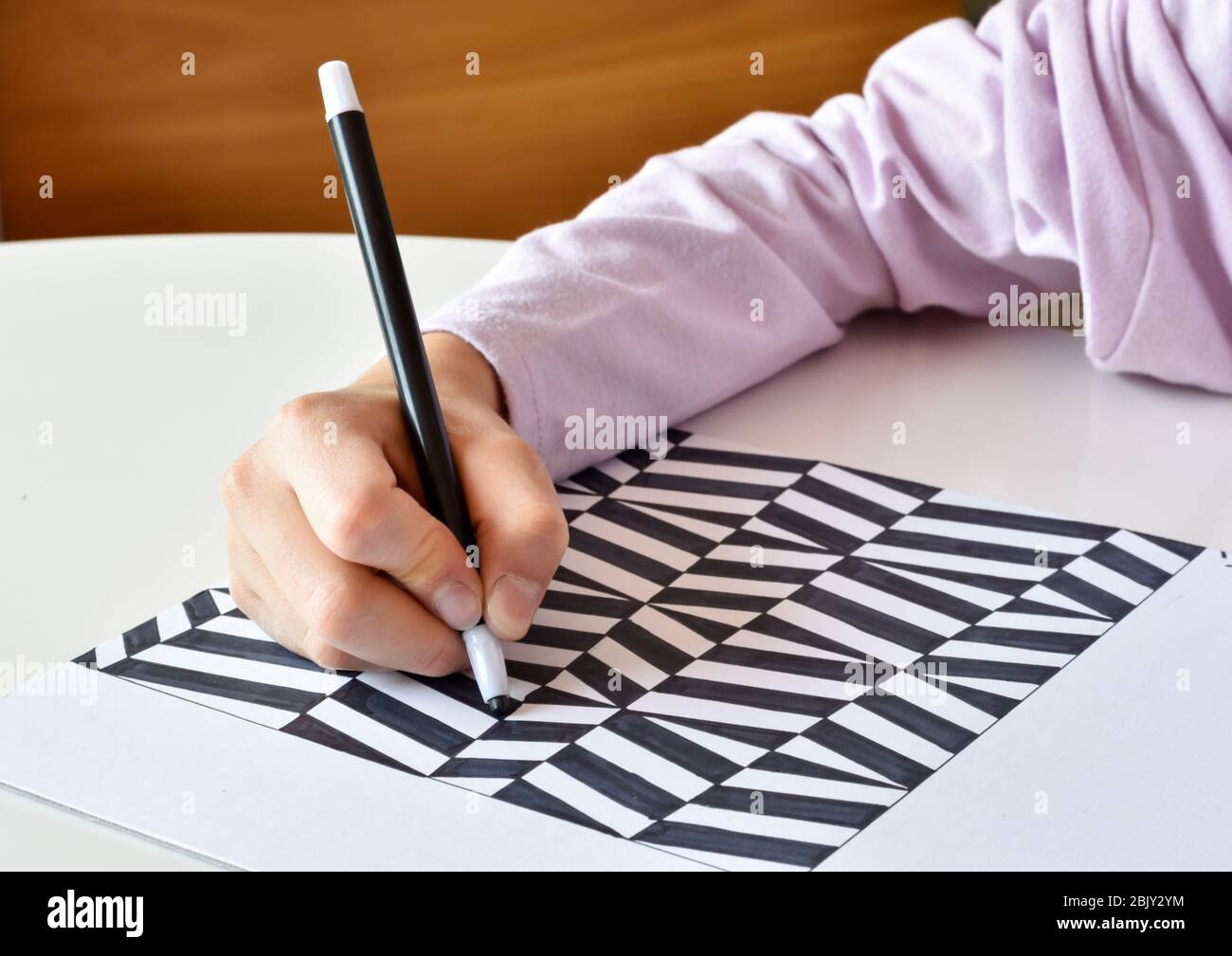 Black Pen Drawings Techniques