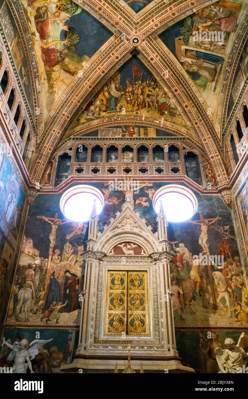 This elaborate chapel houses the famous corporal cloth (chalice-cloth ...