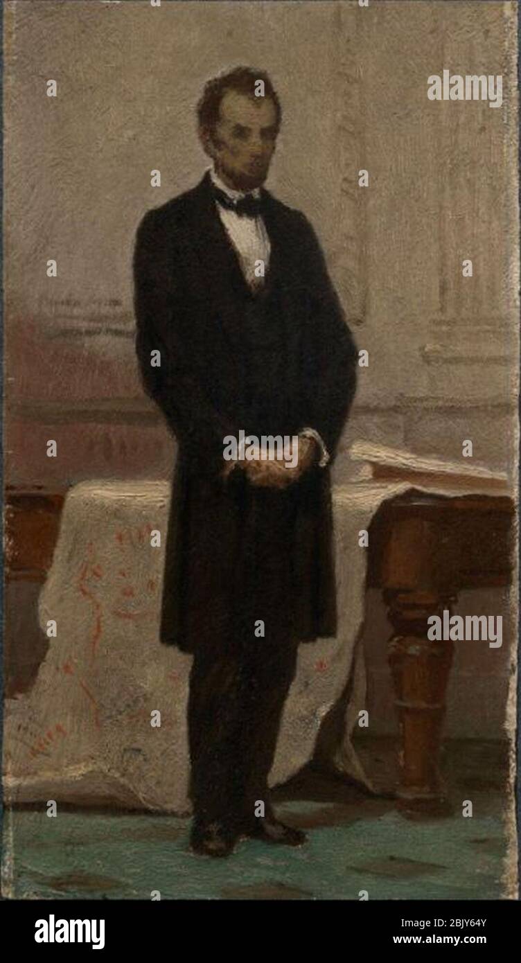 Abraham Lincoln William Morris Hunt Stock Photo - Alamy