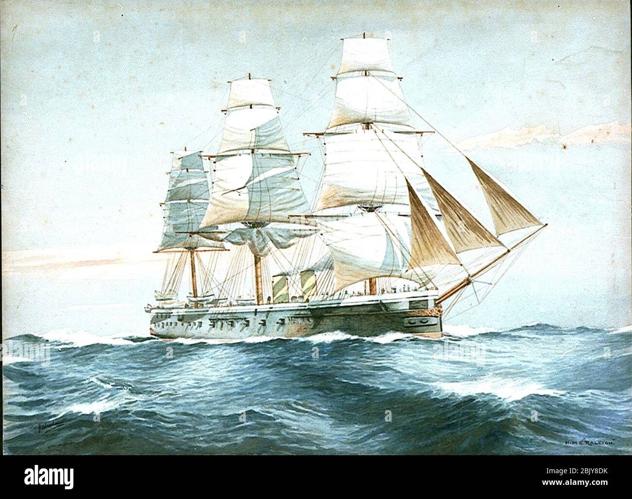 Hms raleigh hi-res stock photography and images - Alamy