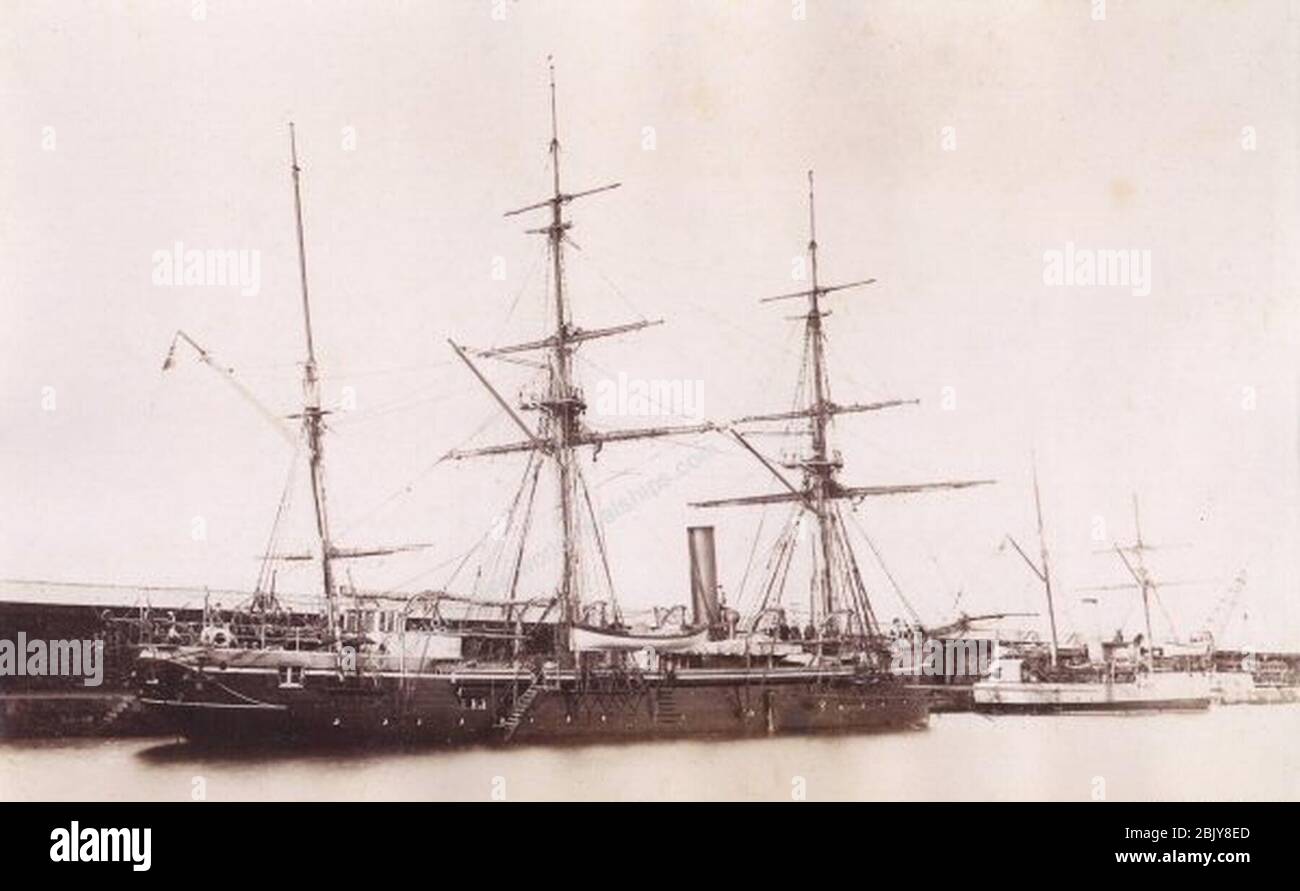 HMS Rambler (1880 Stock Photo - Alamy