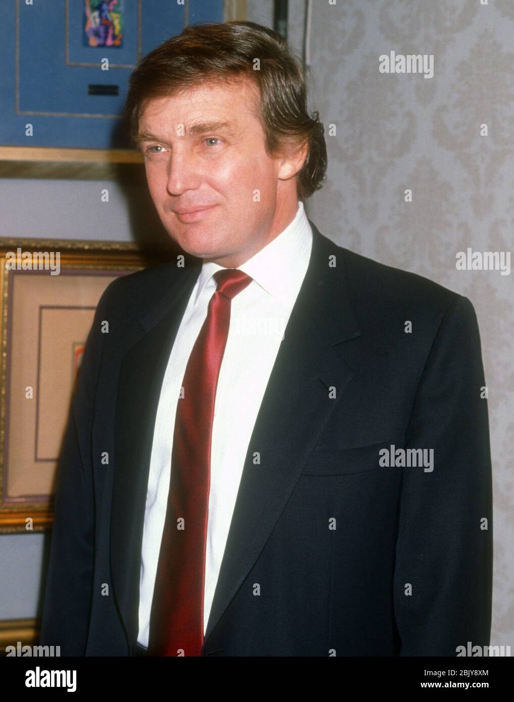 Donald Trump, 1989, Photo By Michael Ferguson/PHOTOlink Stock Photo - Alamy