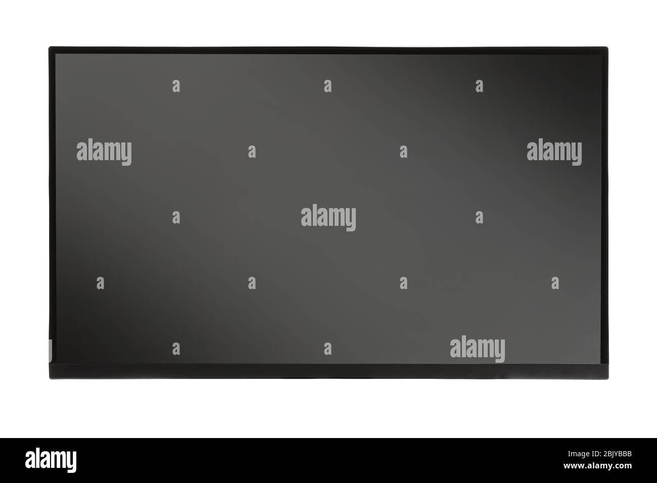 Modern TV set on white background Stock Photo - Alamy