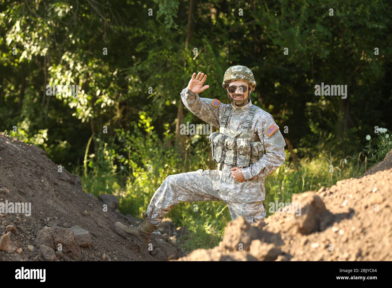 Commando position hi-res stock photography and images - Alamy