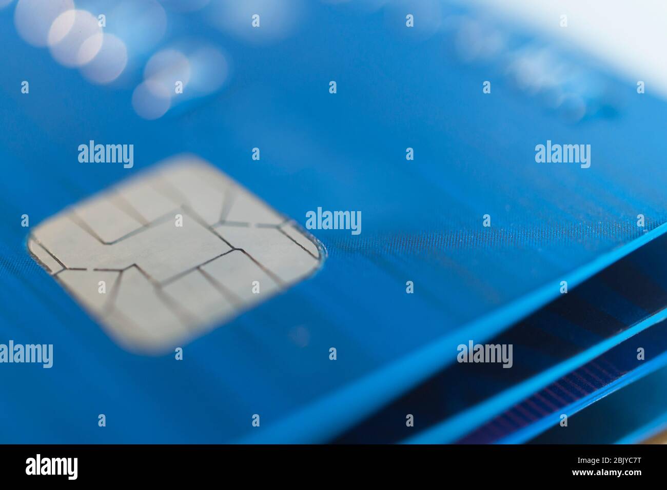 Close up of credit card chip Stock Photo - Alamy