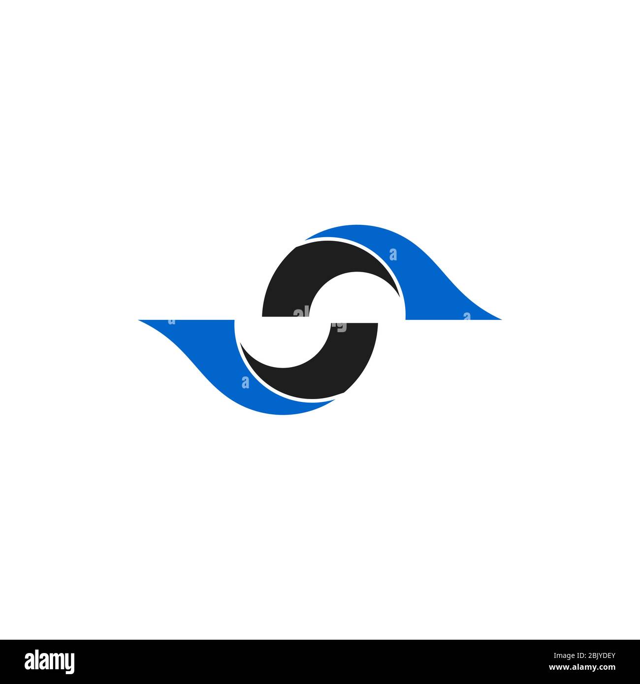 Abstract business connection logo,initial letter S graphic logo design ...