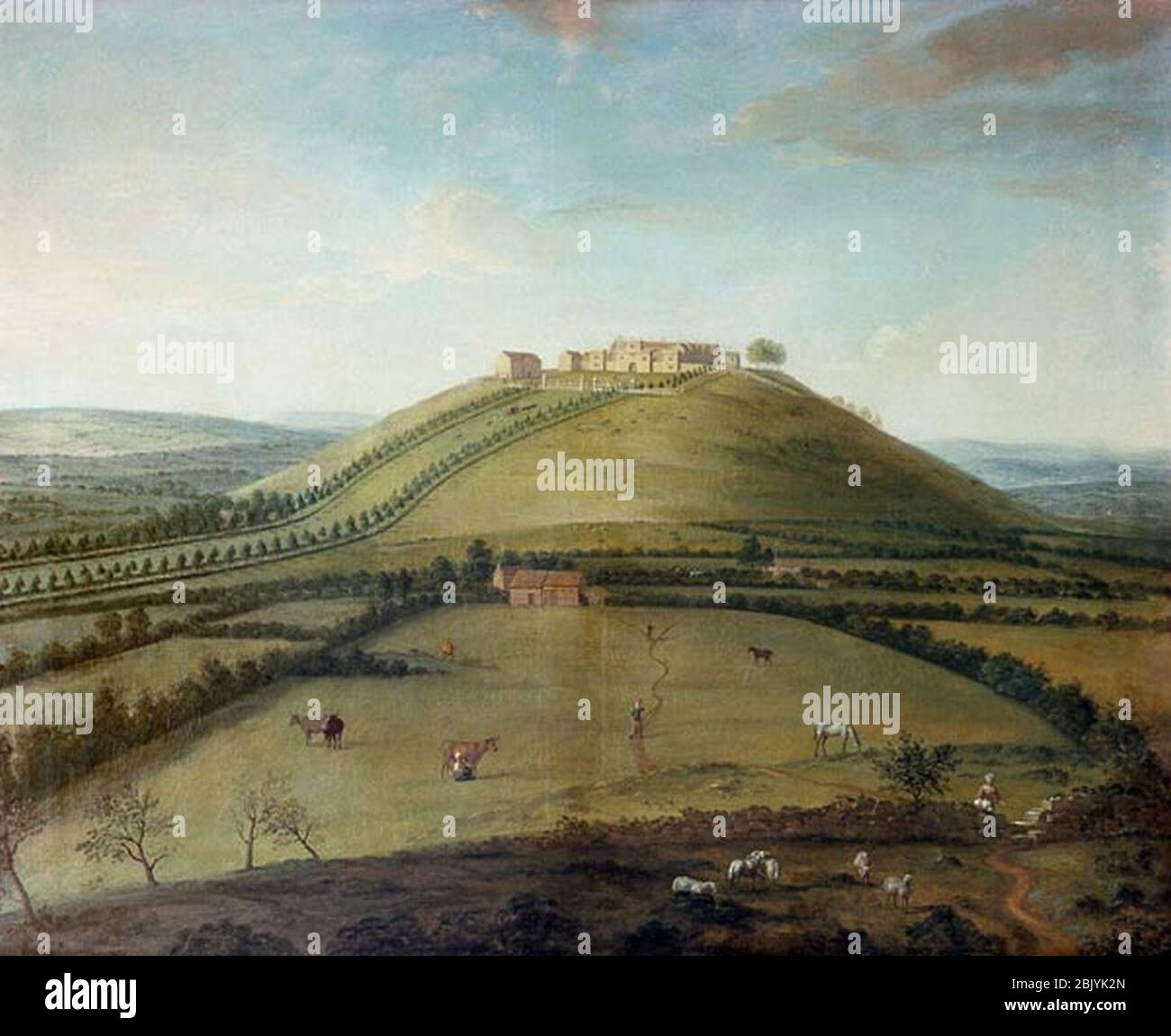 Hoghton Tower by Devis Stock Photo - Alamy