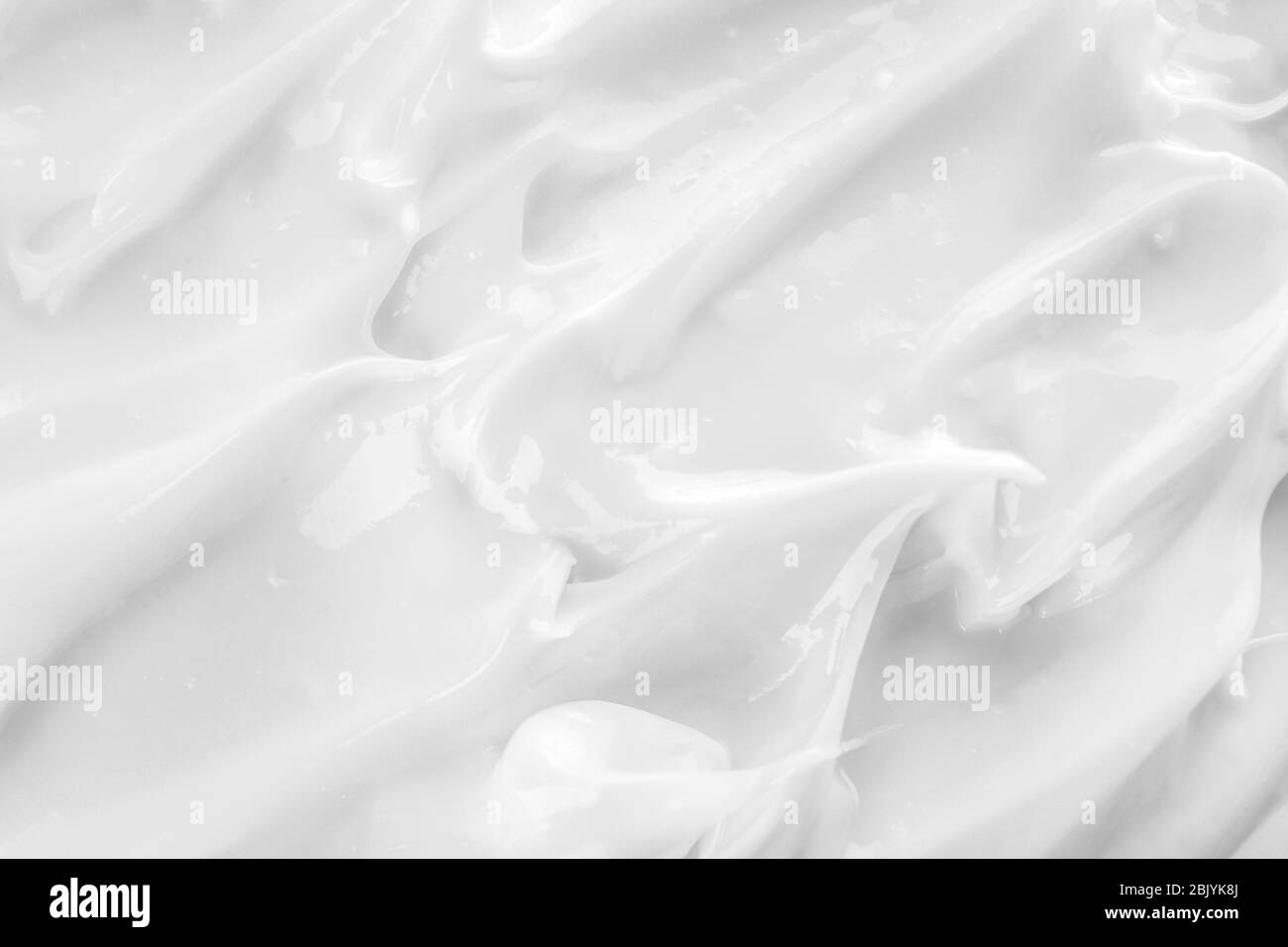 Texture of natural cream, closeup Stock Photo - Alamy