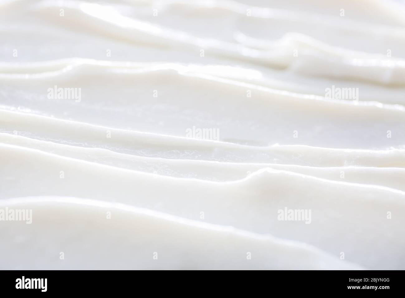 Texture of natural cream, closeup Stock Photo - Alamy