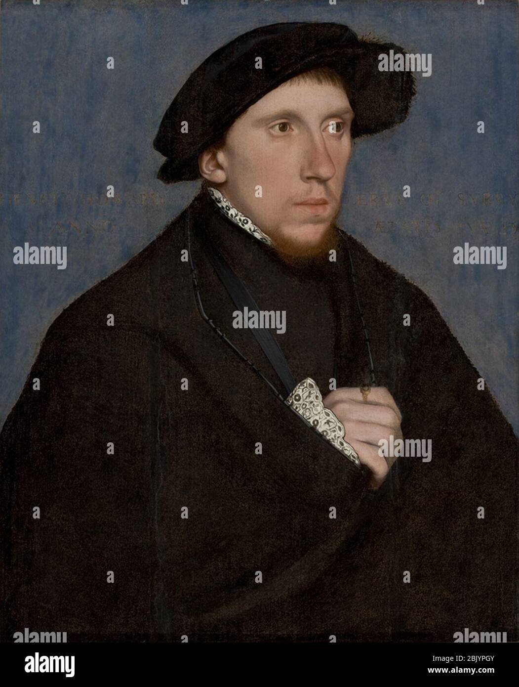 Holbein - henryhoward01 Stock Photo - Alamy
