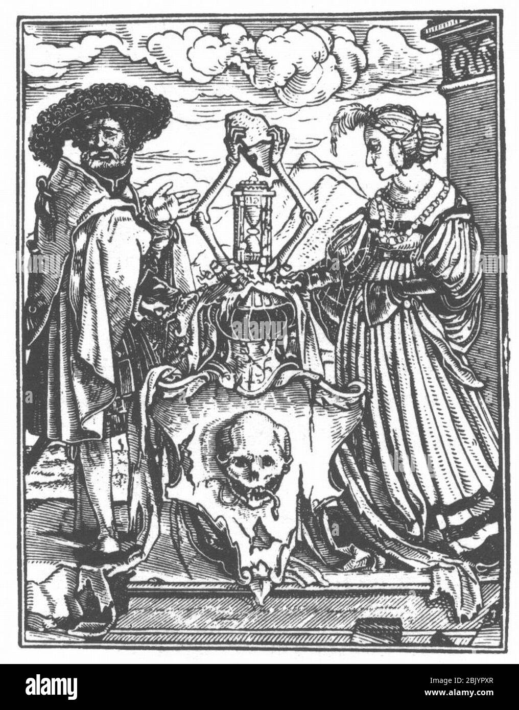 Holbein Danse Macabre 41 Stock Photo - Alamy