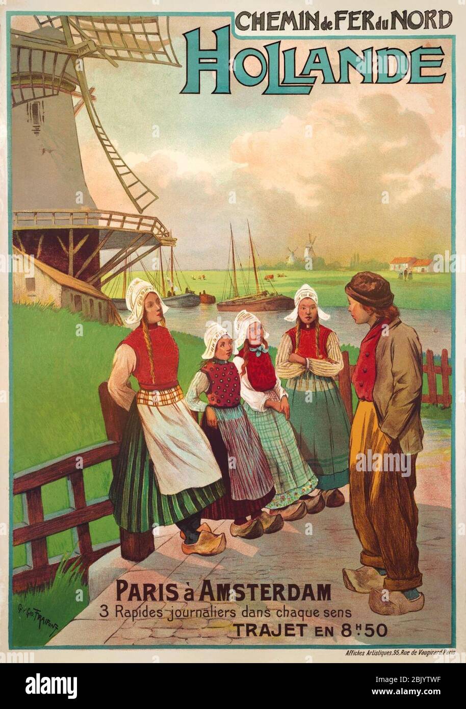 Vintage 1900s poster hi-res stock photography and images - Alamy