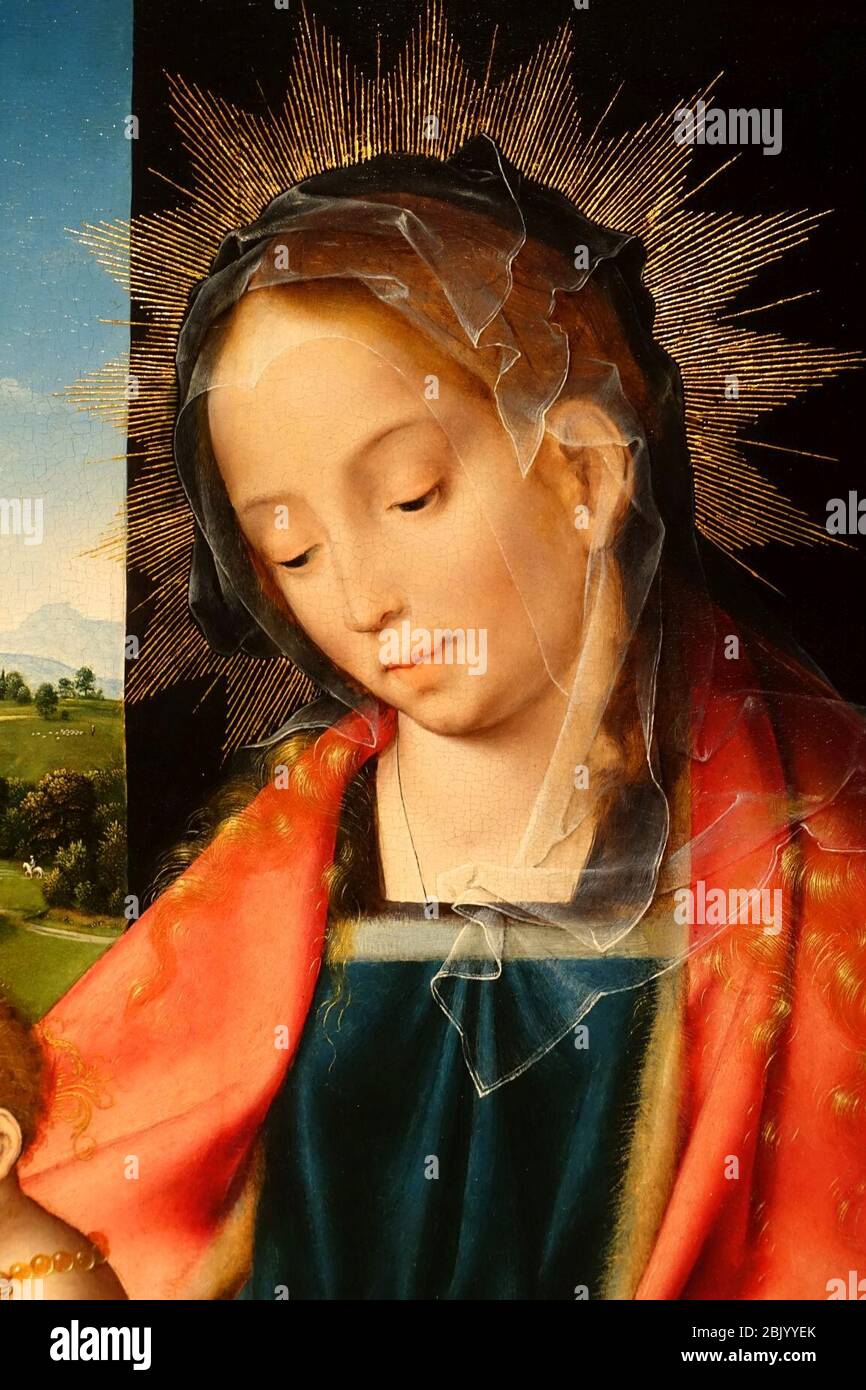 The holy family joos van cleve hi-res stock photography and images - Alamy