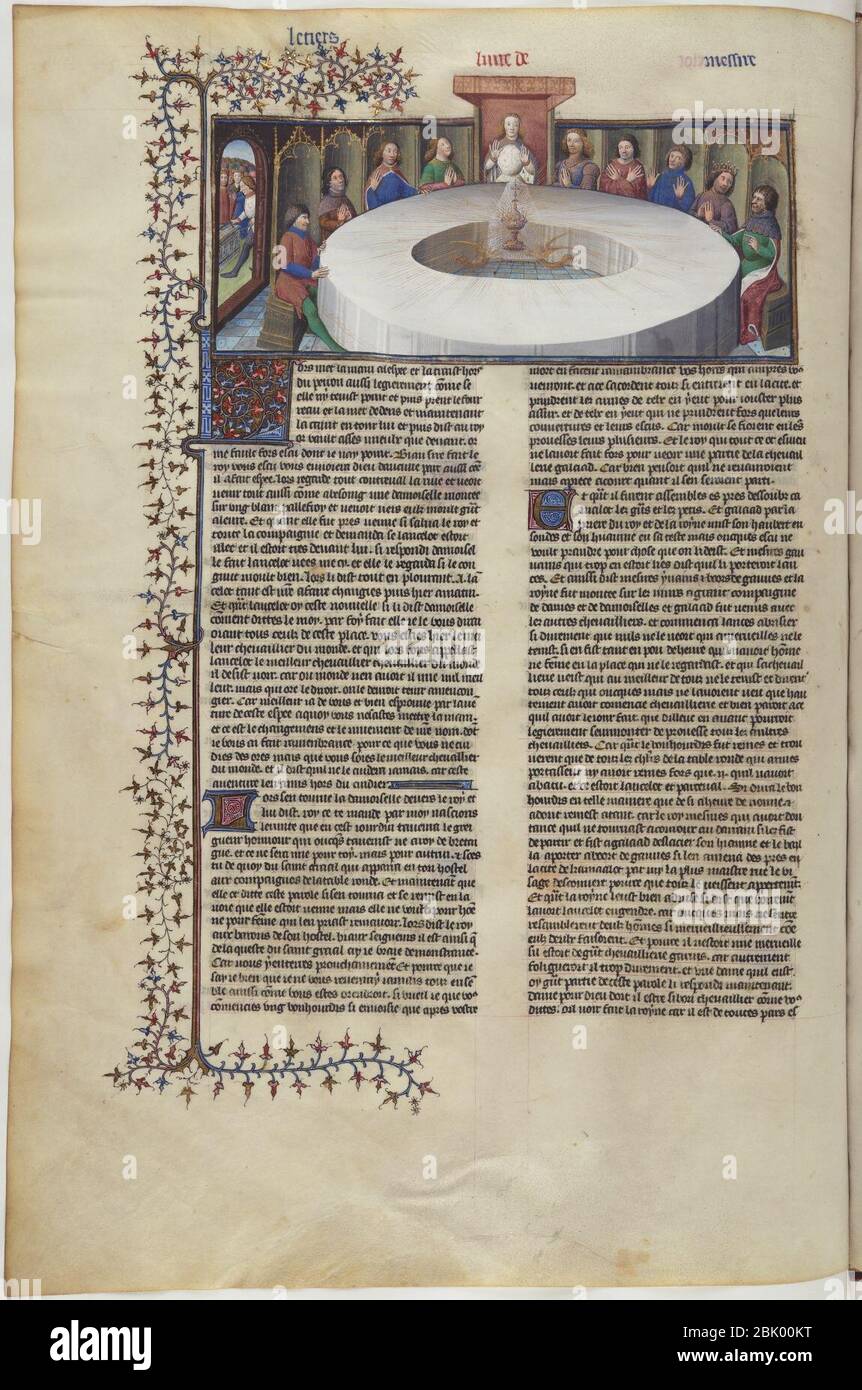 The round table holy grail hi-res stock photography and images - Alamy