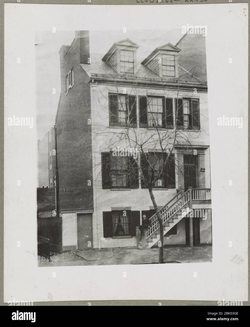 Home of Mrs. Surratt - on H Street, N.W. between 6th and 7th streets ...