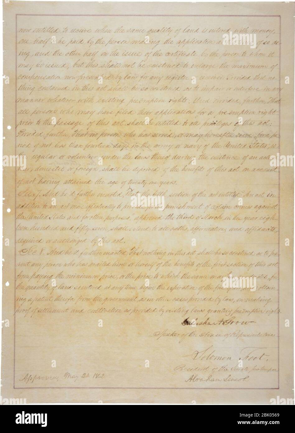 Homestead act of 1862 hi-res stock photography and images - Alamy