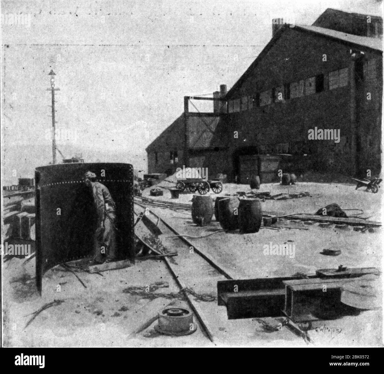 Homestead strike Carnegie shield Stock Photo - Alamy