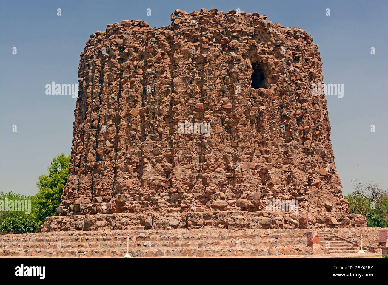 Unfinished Alai Minar in the Qutub Complex in Delhi, India Stock Photo ...