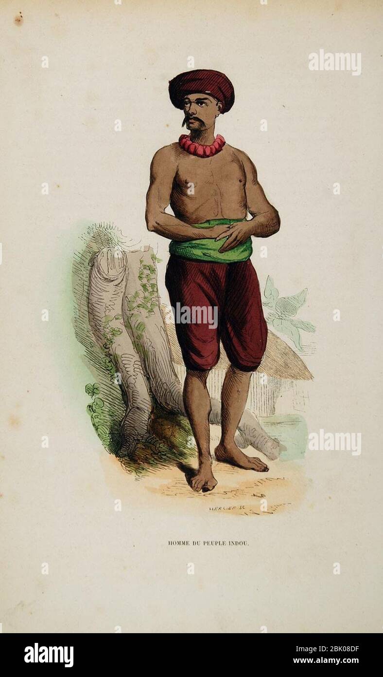 Homme du peuple indou Stock Photo - Alamy