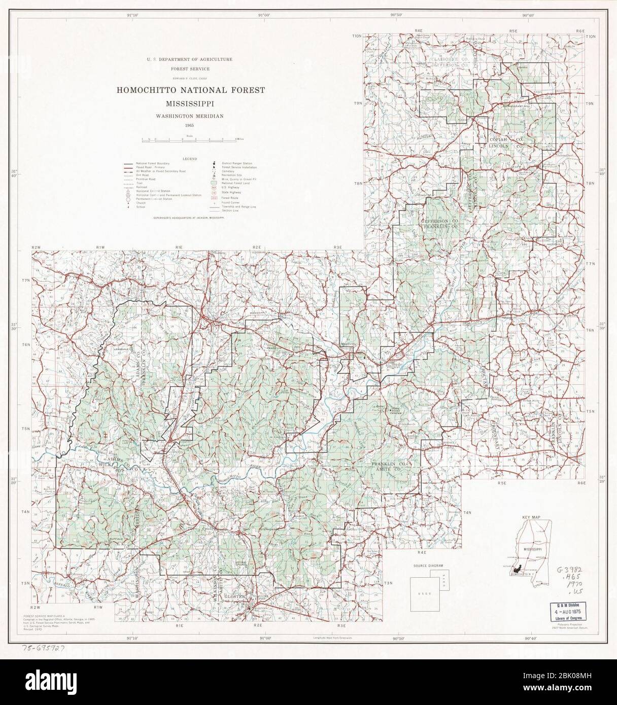 Homochitto National Forest, Mississippi Stock Photo - Alamy