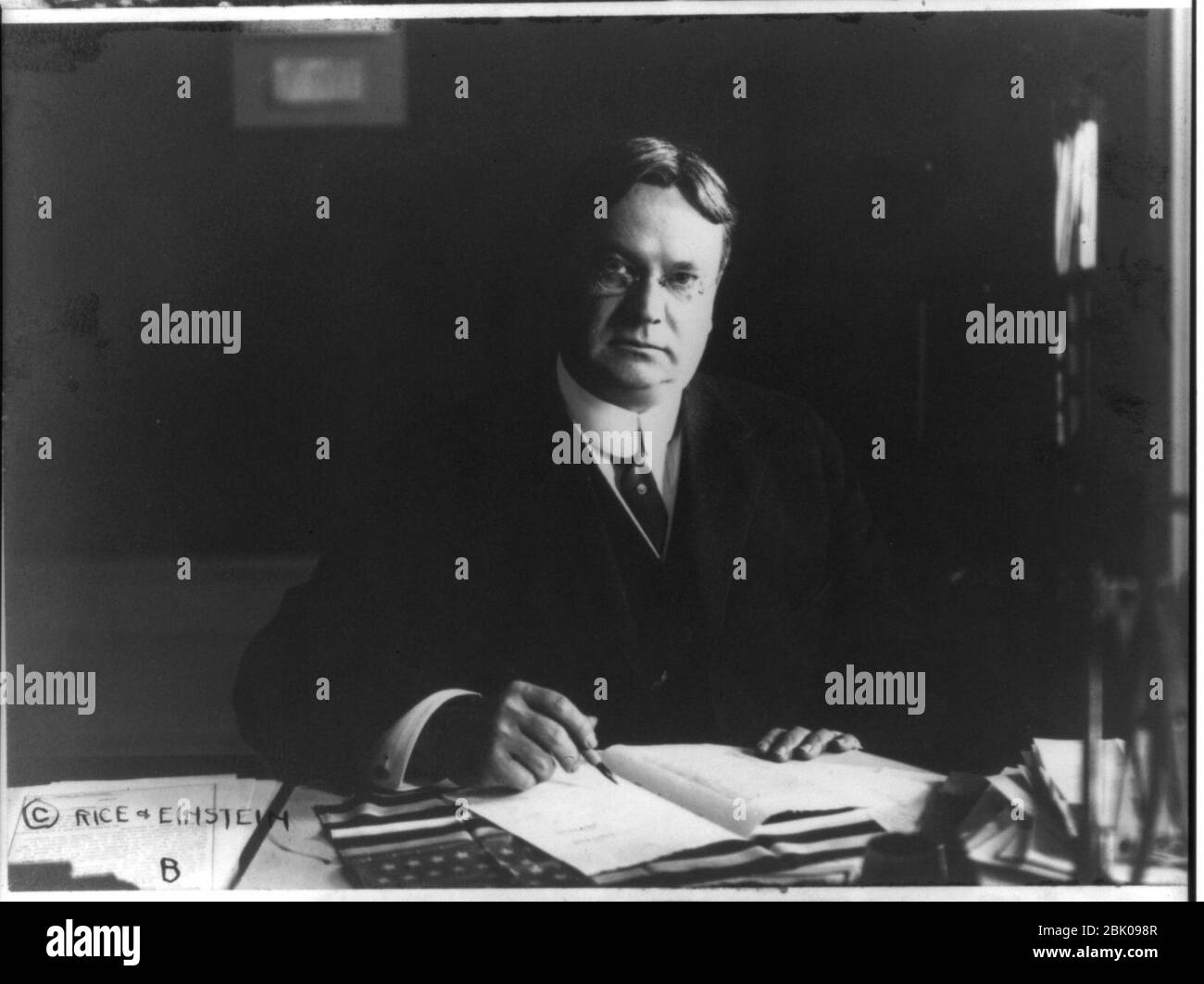 Hiram Warren Johnson, 1866-1945 Stock Photo - Alamy