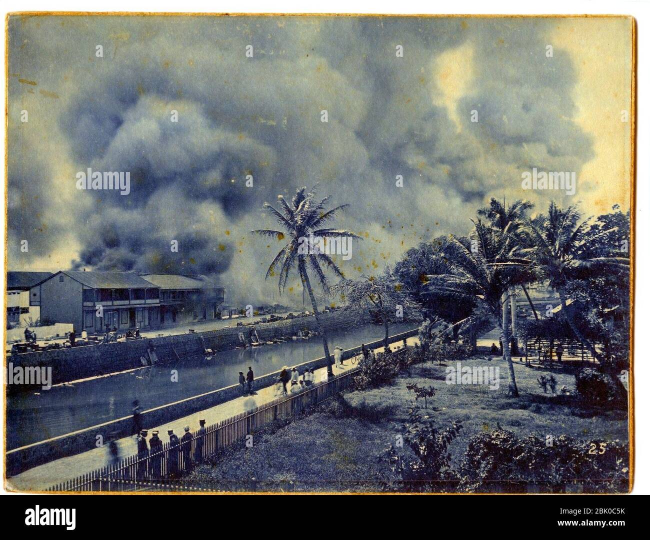 Honolulu Chinatown Fire of 1900 (1 Stock Photo - Alamy