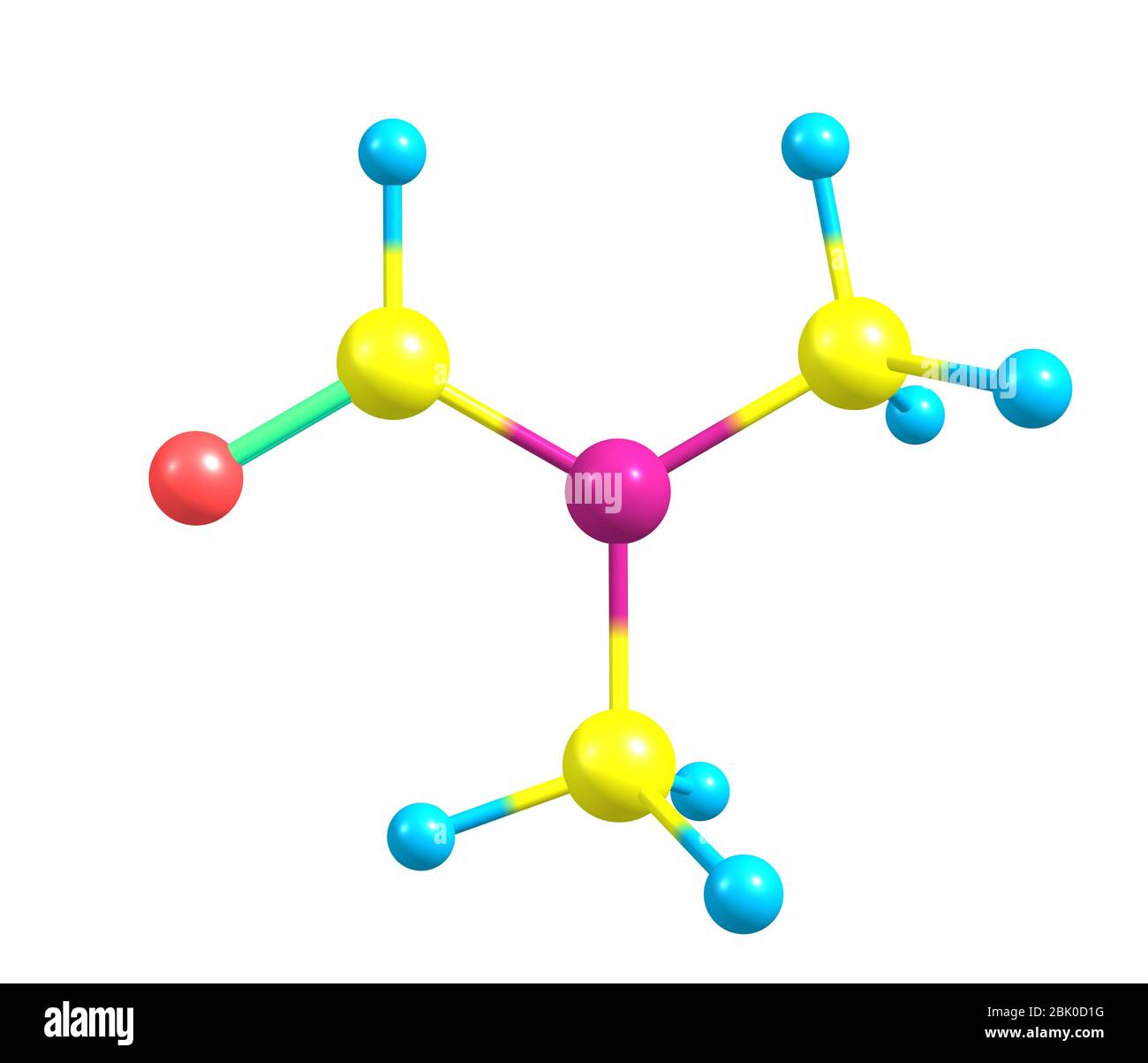 Dimethylformamide dmf molecule chemical structure Cut Out Stock Images ...
