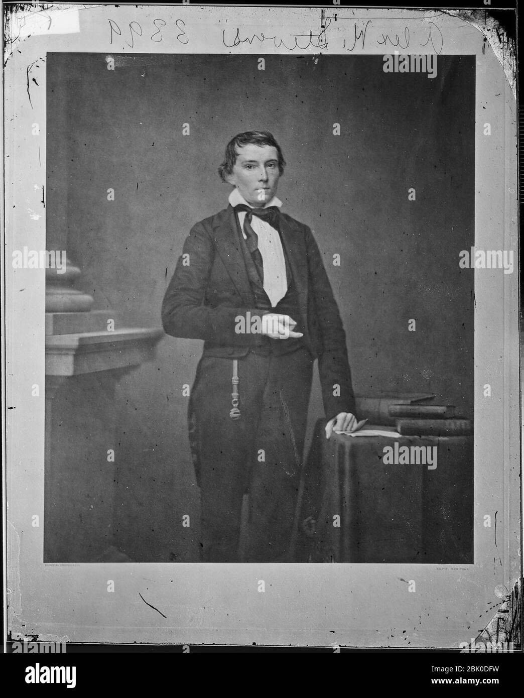 Vice president of confederate states Black and White Stock Photos ...
