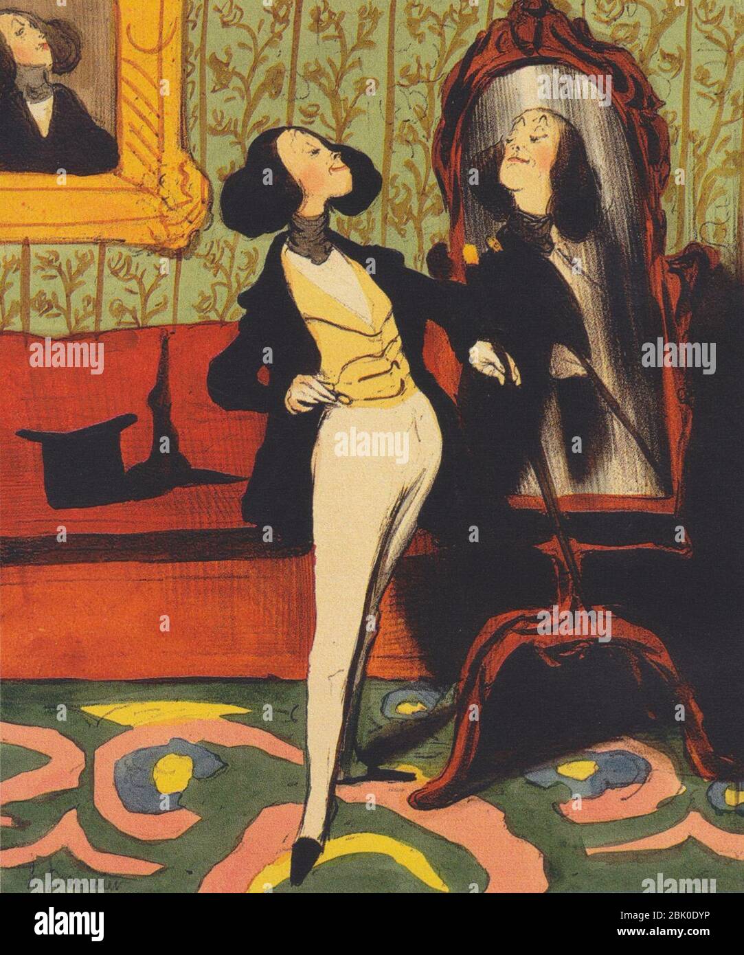 Honore daumier dandy hi-res stock photography and images - Alamy