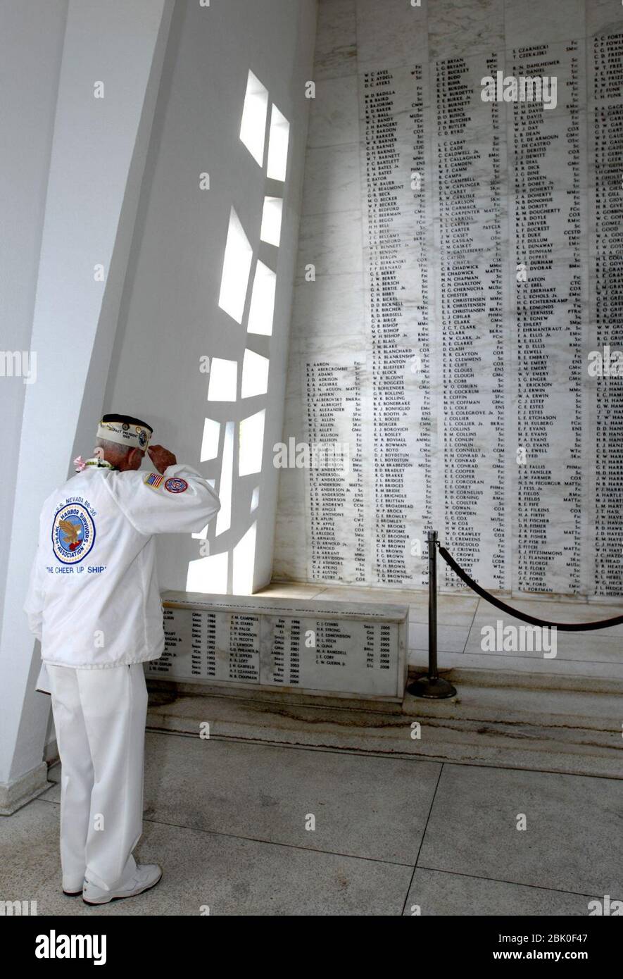 Honoring the memory of Pearl Harbor Stock Photo - Alamy