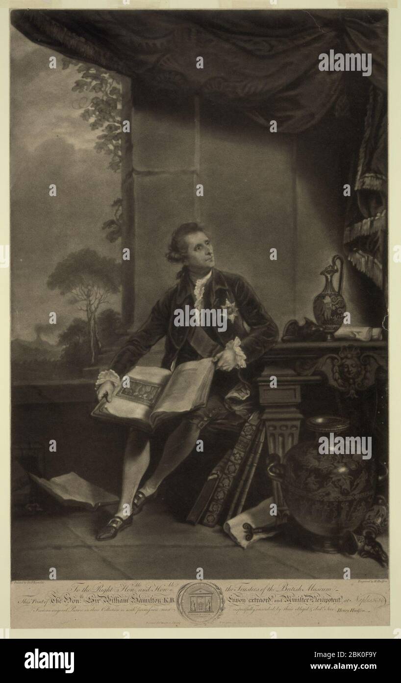 Sir william hamilton hi-res stock photography and images - Alamy