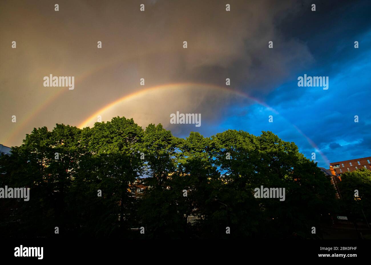 Rainbow april 30 2020 hi-res stock photography and images - Alamy