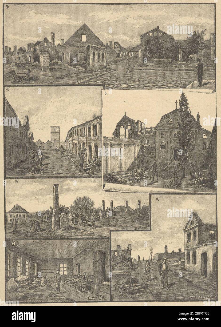 Horadnia. Горадня (L. Zajdel, 1885 Stock Photo - Alamy