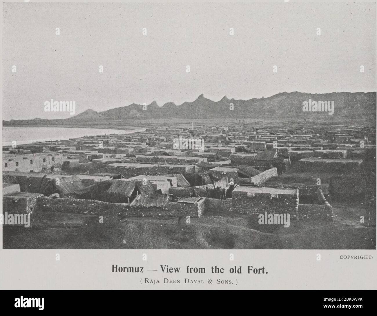 Hormus village 1908 photo Stock Photo - Alamy