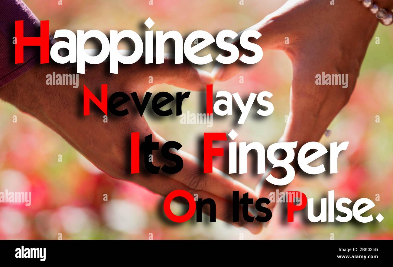 Think positive slogan hi-res stock photography and images - Alamy