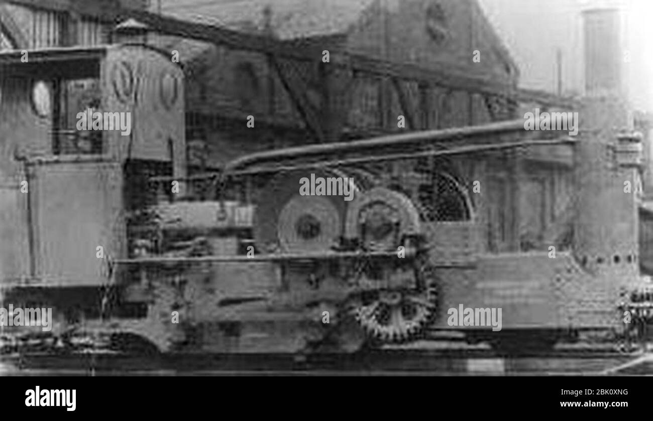 Hornsby-Akroyd locomotive of RAR Woolwich 2 Stock Photo - Alamy
