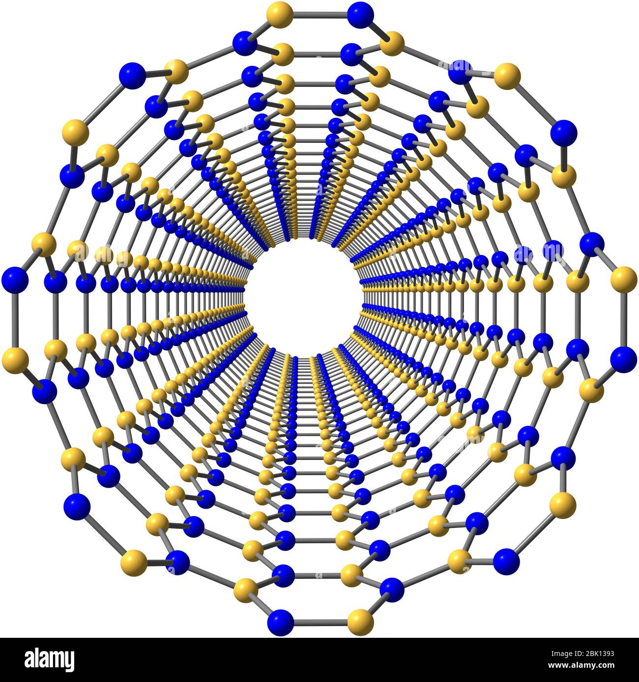 Boron nitride nanotube Cut Out Stock Images & Pictures - Alamy