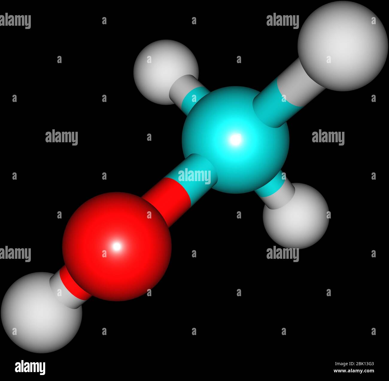 3d ethanol molecular model hi-res stock photography and images - Alamy