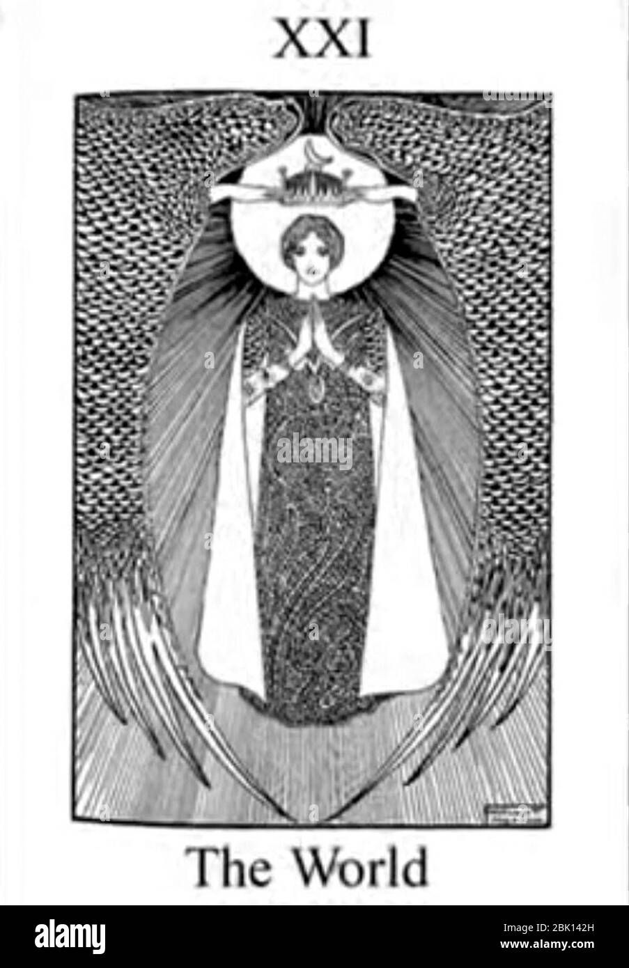 Horton WT - Tarot 21 Stock Photo - Alamy