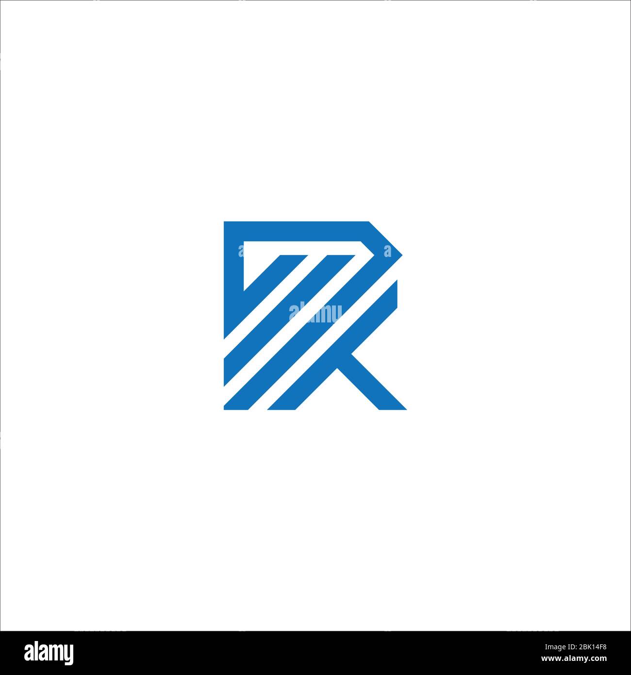 Initial letter wr logo or rw logo vector design template Stock Vector ...