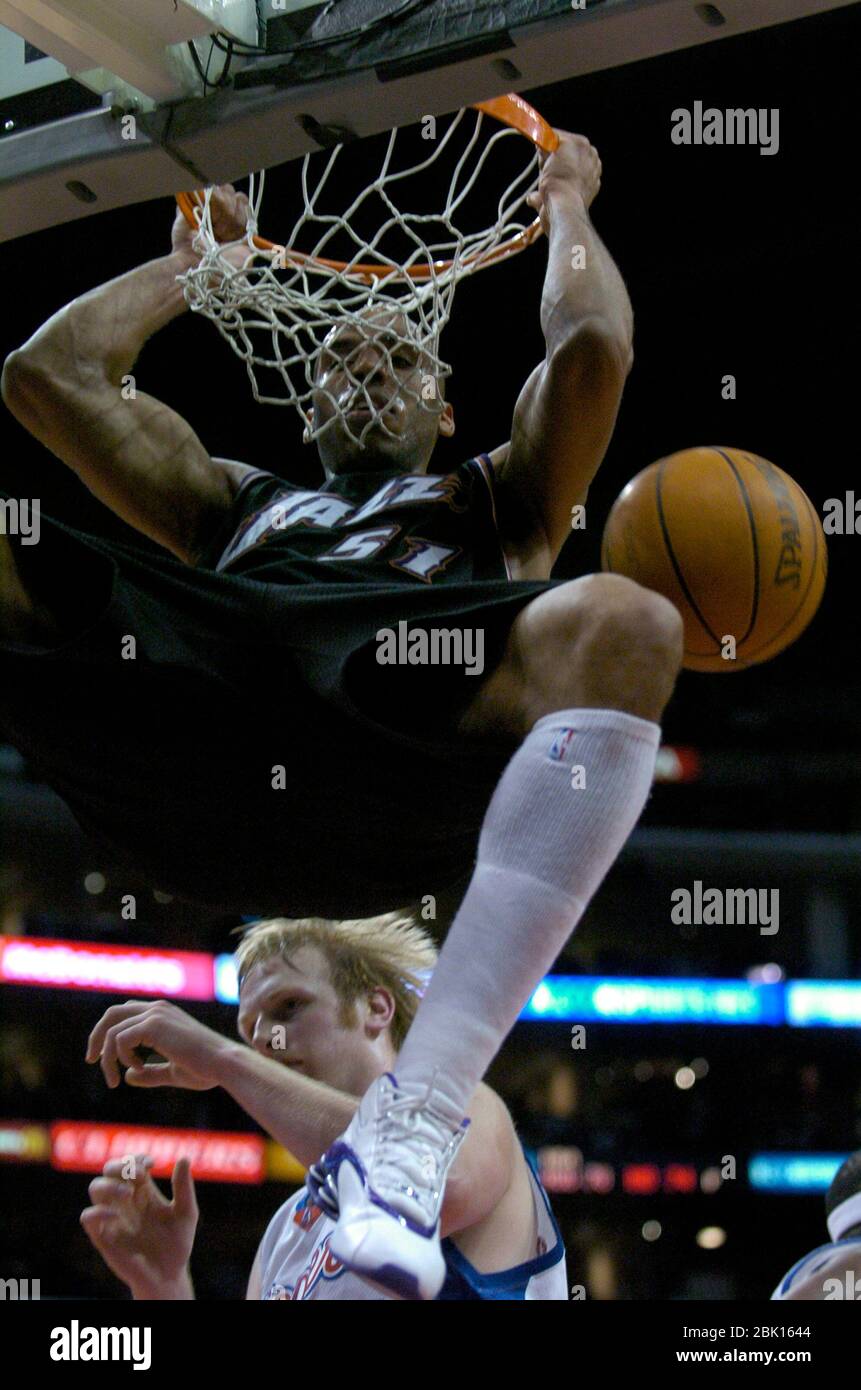 Los Angeles, United States. 23rd Jan, 2004. Michael Ruffin of the Utah ...