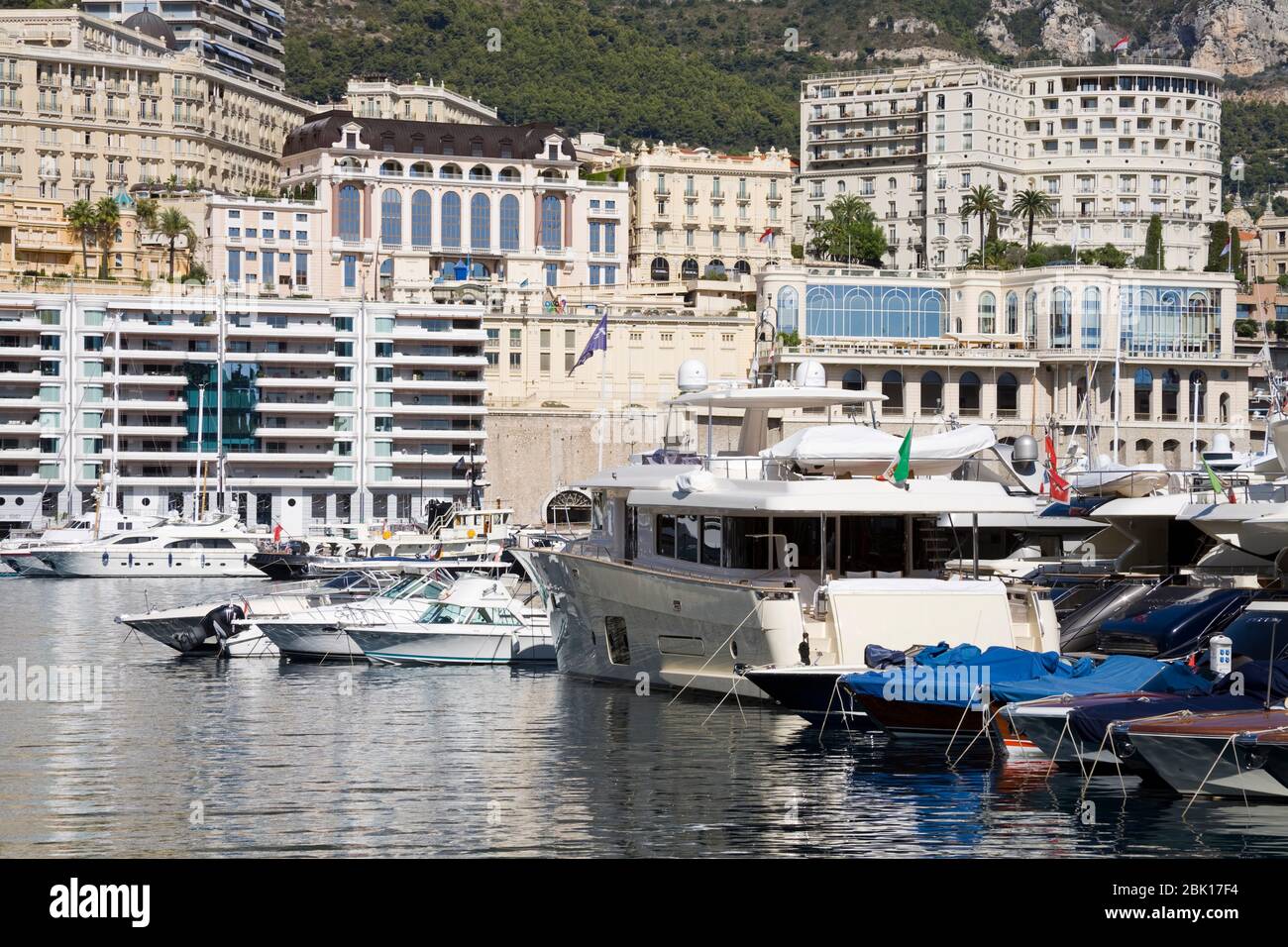 Port de Monaco, Monte Carlo City, Monaco, Europe Stock Photo - Alamy
